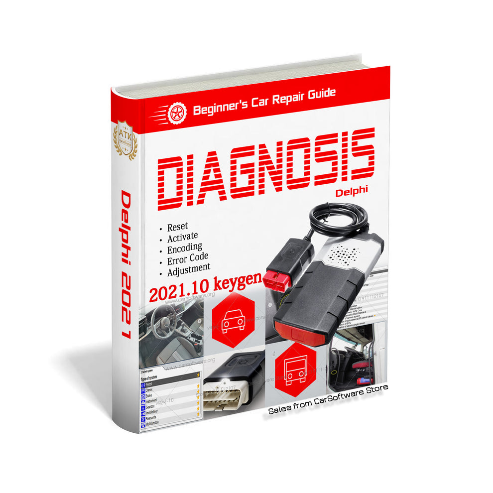Delphi 2021.10b with keygen Read and Clear fault codes Car Truck Diagn ...