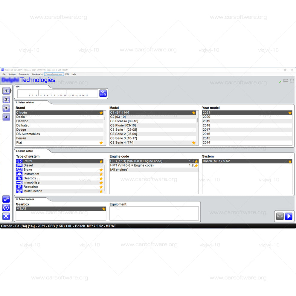 Delphi 2021.10b with keygen Read and Clear fault codes Car Truck Diagn ...